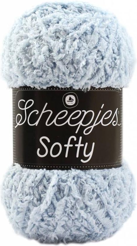 Scheepjes Softy 50g - 482 Blauw | bol