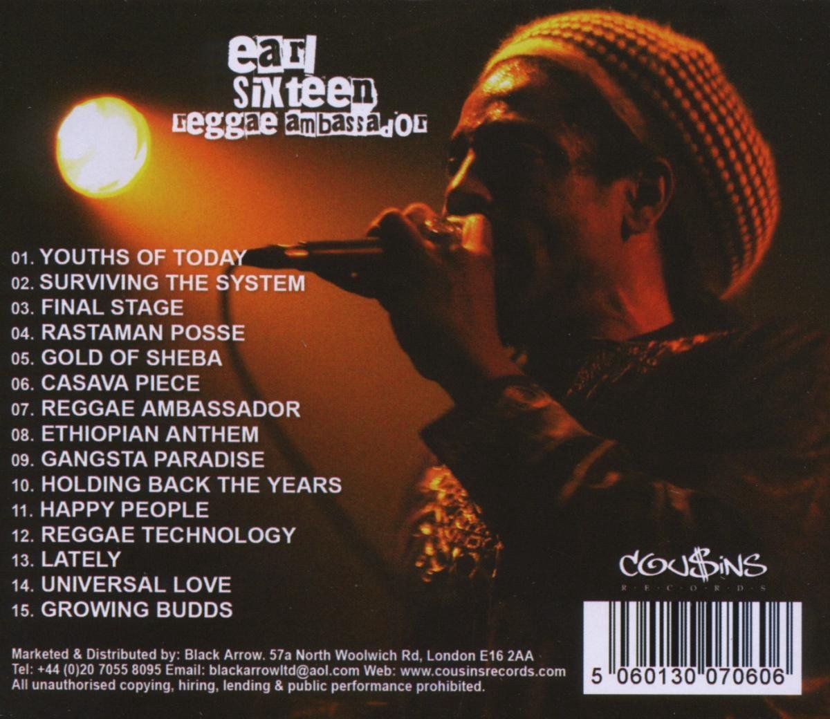 Reggae Ambassador, Earl Sixteen | CD (album) | Muziek | bol.com