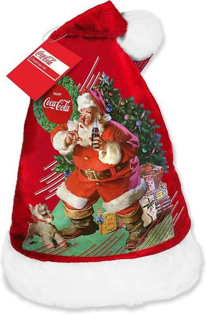 GOODMARK - Fluweelachtige Coca Cola muts - Hoeden > Mutsen | bol