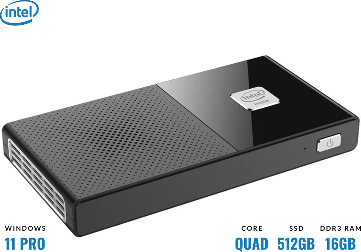 Mini PC - M6 N6000 - Kleine computer - Intel NUC - Mini Computer - Mini ...