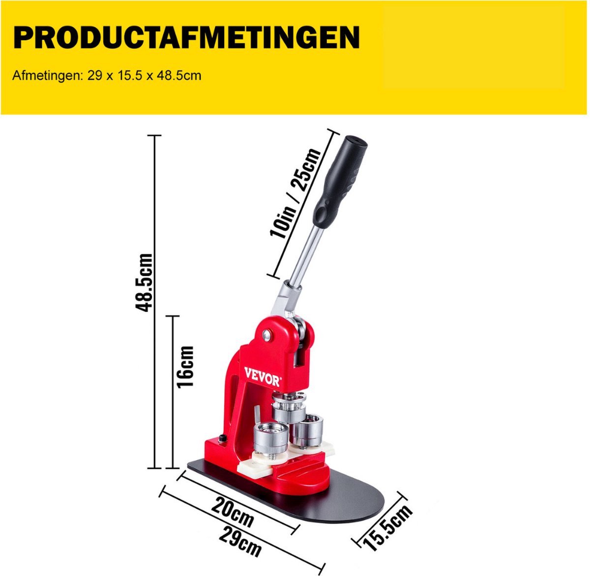 Bolture Buttonmaker - Button Maker Machine - Badge Maker - Créez vos ...