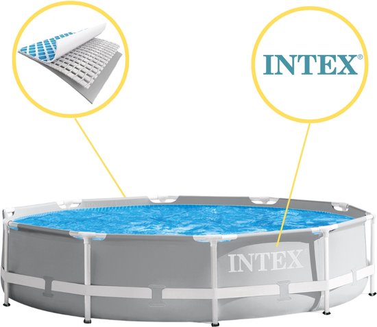 Intex Prism Frame Zwembad - Opzetzwembad - 305x76 cm - Inclusief ...
