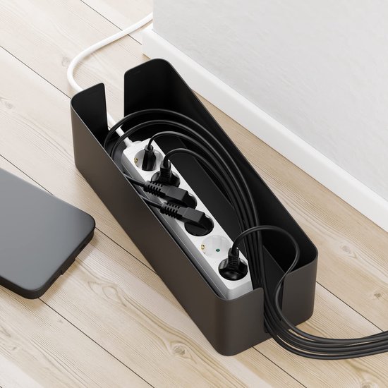kabelmanagementbox kabelorganizerbox kabelbox 40,5 cm x 15,3 cm x 13 cm ...