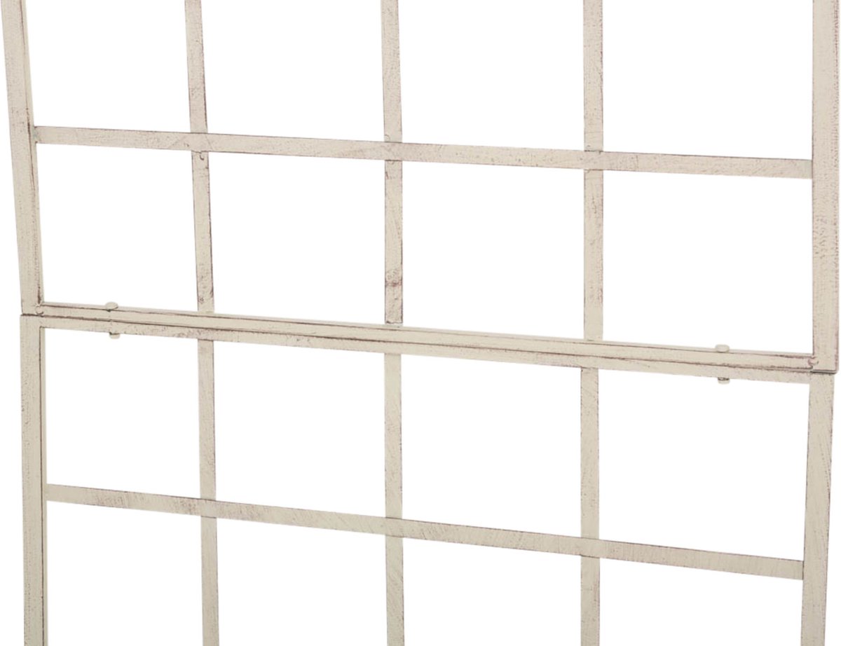CLP Viva Set van 2 trellis - plantenklimrek - antiek/creme | bol.com