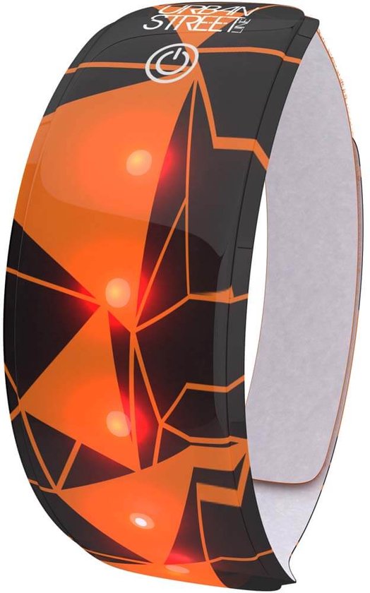Wowow Lightband Urban or WRM XL Rode LED | bol.com