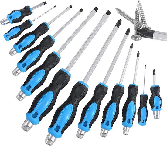 Schwarzmann® 12 Delig Schroevendraaierset Magnetisch ...