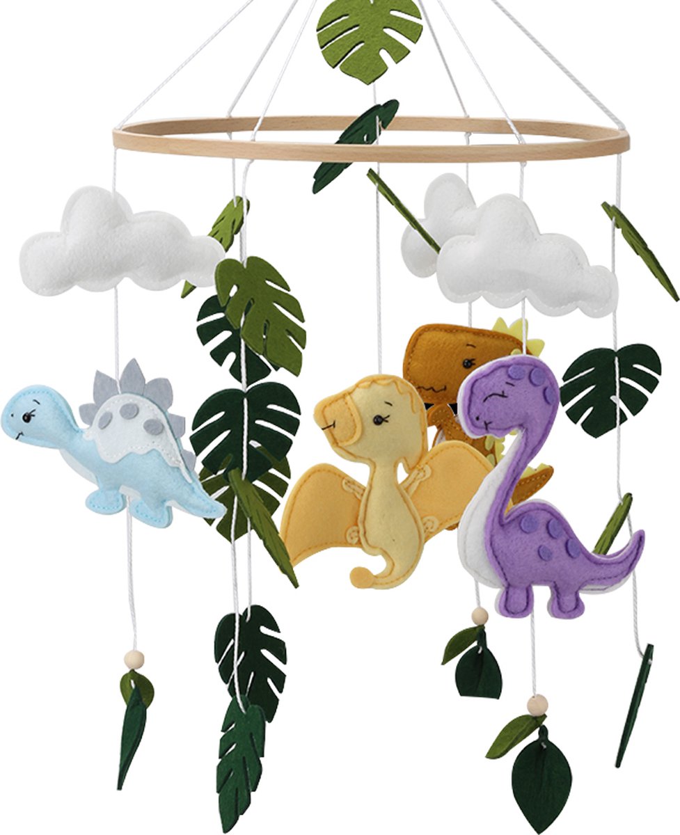 Muziekmobiel baby - Kersvers - Baby mobiel met geluid - Dieren ...