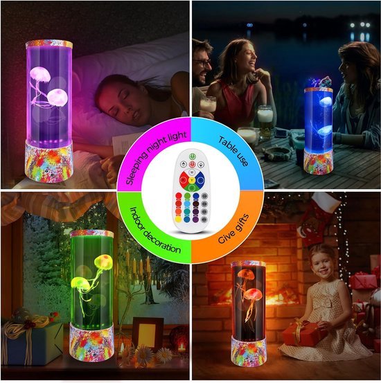 Lavalamp voor Kinderen - 17 Kleuren - Lavalamp - Lava Lamp - Lavalampen ...