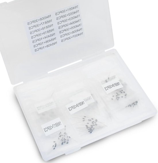 360Pcs Silicon Rectifier Schottky Diodes... | bol