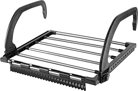 Opvouwbare Radiatordroger voor Balkon - Kleding Airer Droogrek voor ...