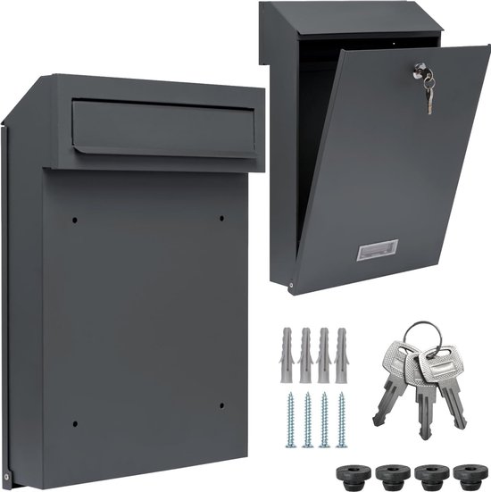 Goodivery ® Stijlvolle en Functionele Brievenbus voor Hek of Muur met ...