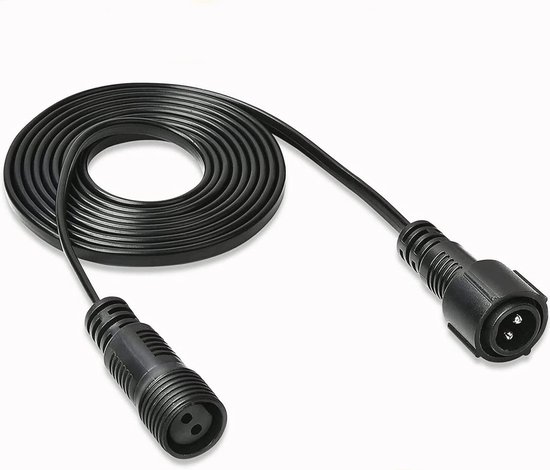 10 m Verlengkabel voor Buiten - IP65 Waterdicht, 2-polige Aansluiting voor... | bol