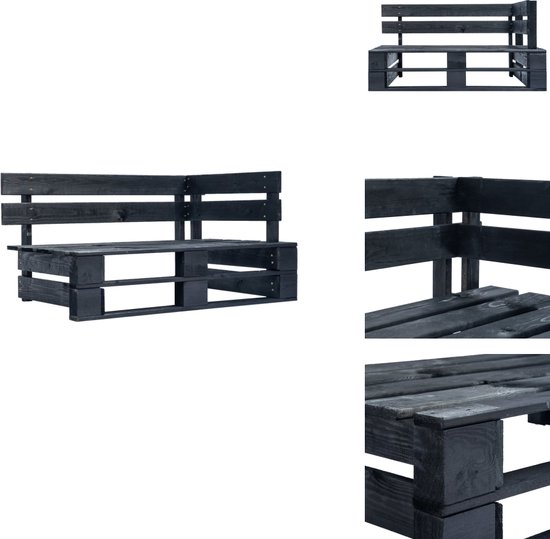 vidaXL Pallet Bank - Pallet Banken - Palletbank - Palletbanken ...