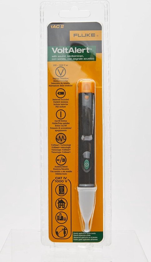 Spanningsmeter 200-1000 V 1AC II VoltAlert met contactloze ...