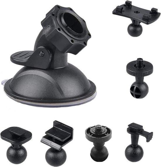 Dashcam Zuignap Houder - Auto Recorder Beugel - 360 graden draaibaar | bol