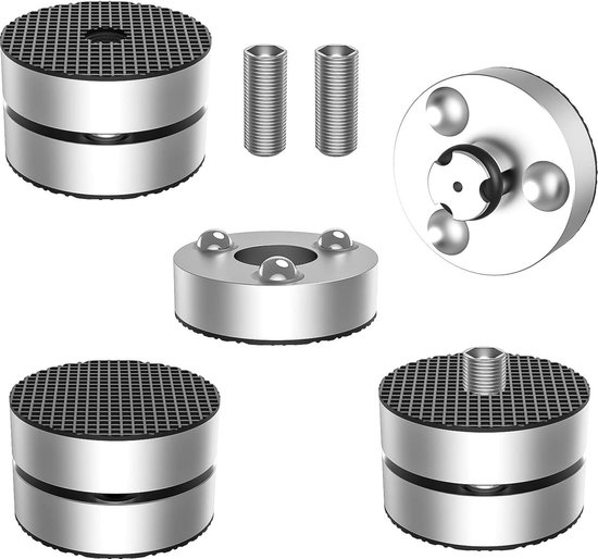 Luidsprekervoeten resonantiempers aluminium voeten luidsprekers dempers ...