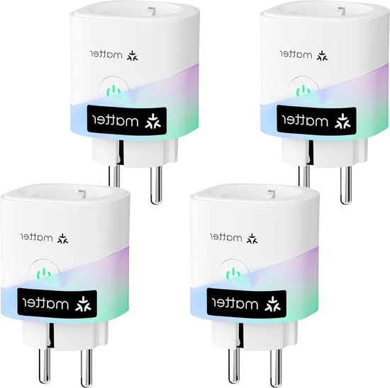 Smart Stopcontact met Stroomverbruik en Stroommeter - Werkt met ...