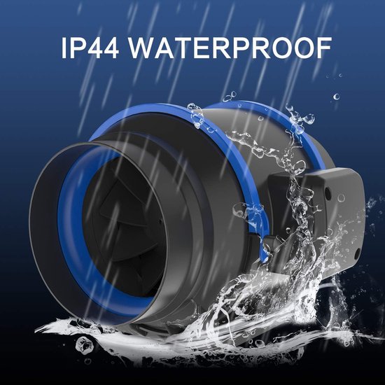 150mm Inline Duct Ventilator - Uitlaat Ventilator voor Ventilatie ...