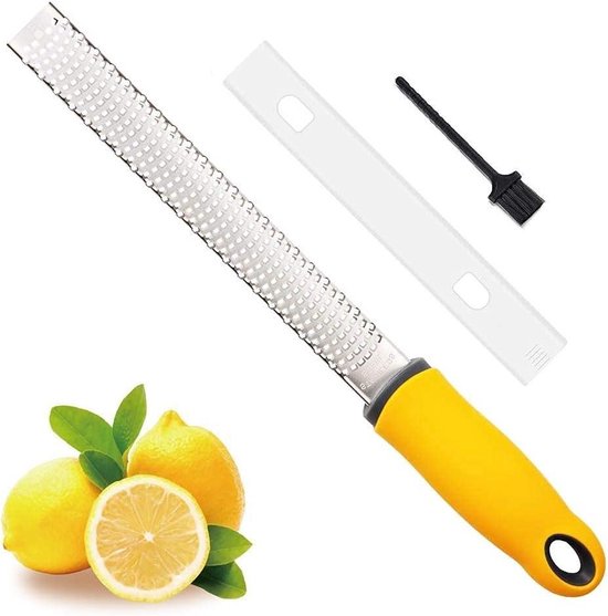 Roestvrij Stalen Keukenrasp voor Citroenen en Kaas - Groente- en ...