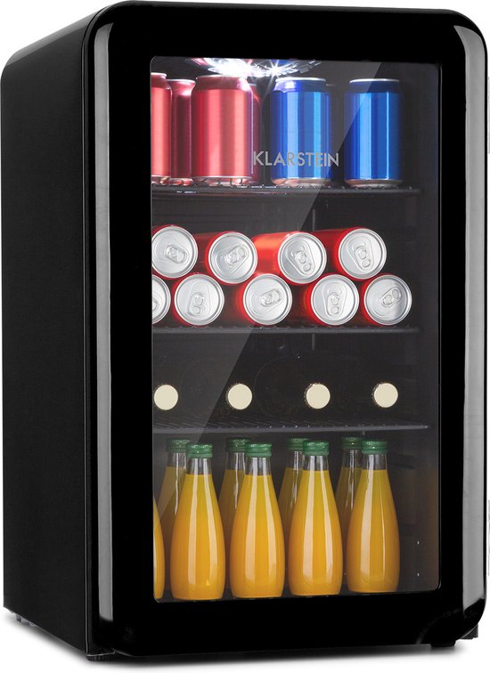 Klarstein Poplife Drankenkoeler - Mini koelkast - Retro design - inhoud ...