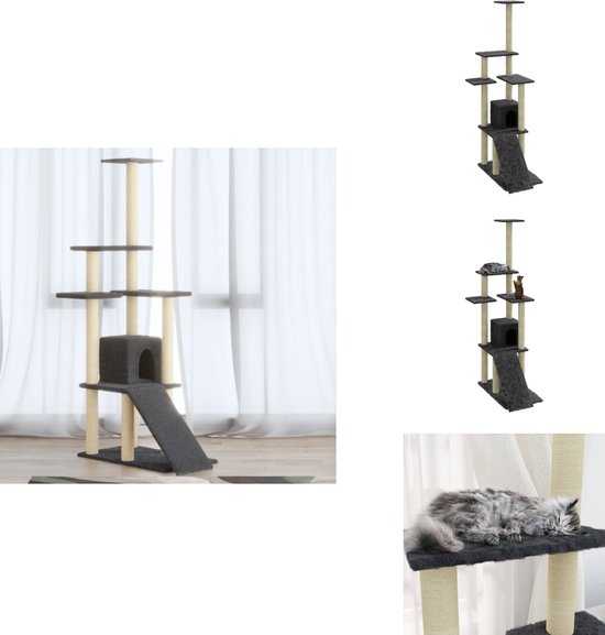 vidaXL Kattenmeubel - Kattenmeubelen - Krabpaal - Krab Paal ...