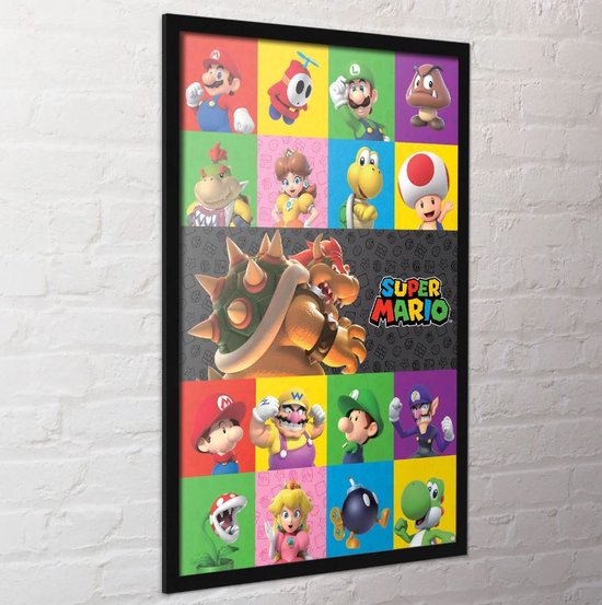 Super Mario Characters - Maxi Poster | bol