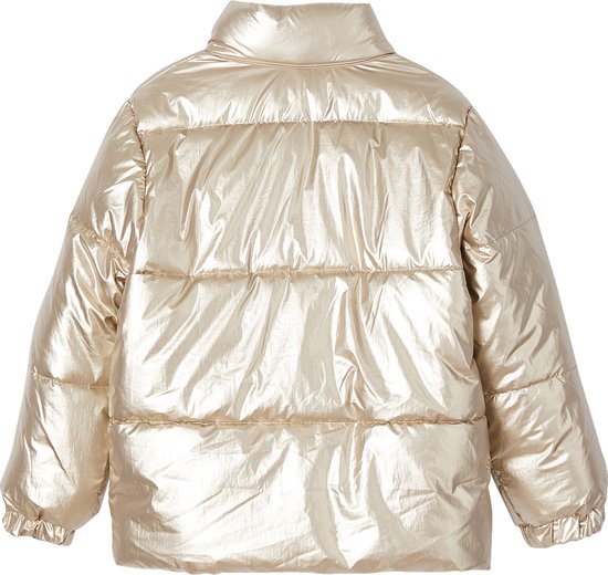 Vertbaudet Lichte metallic donsjas voor meisjes | bol