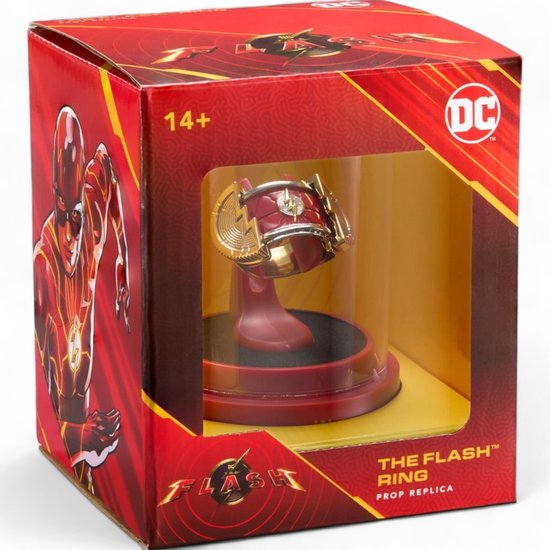 Noble Collection DC Comics Flash Prop Replica Ring - Met display - US ...