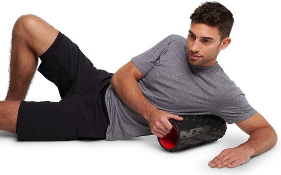 Foamroller Deep Tissue Carbon Zwarte Trigger Point Performance Roller | bol