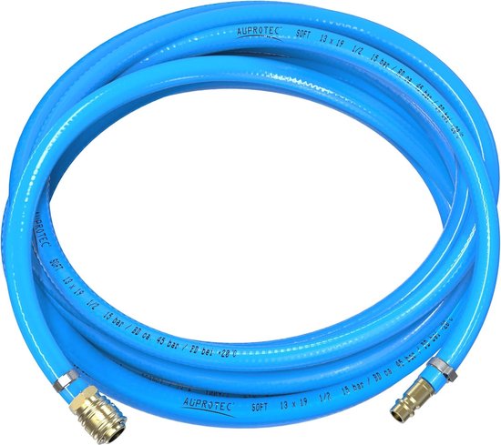 Veiligheid Persluchtslang 5m met Snelkoppeling - 13mm Binnen Diameter ...