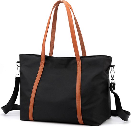 Dames Handtassen - Dames Tas Shopper Met Rits - Schoudertas - Schooltas ...