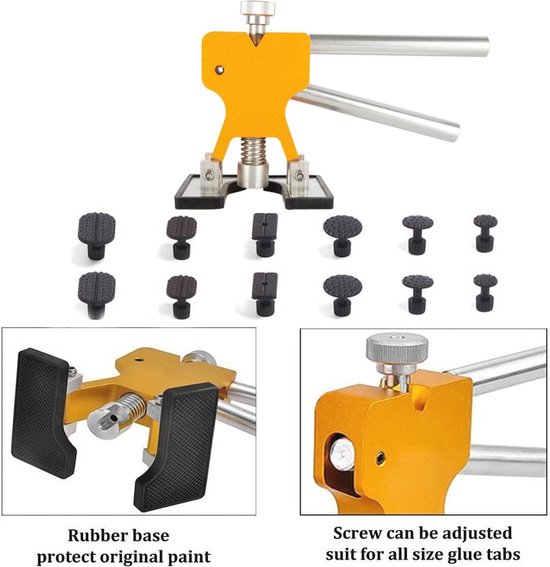 Deuken reparatieset voor de auto – 48 stuks uitdeuktrekker en ...