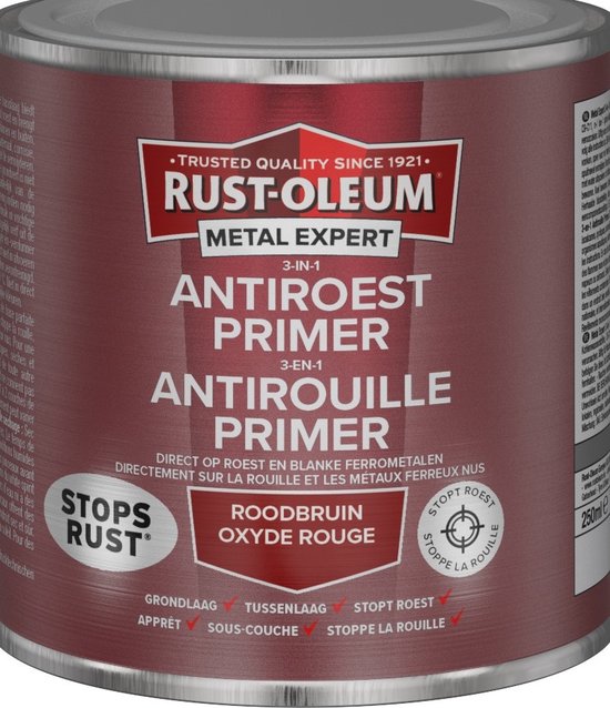 Rust-Oleum Metal Expert 3-in-1 Anti Roest Primer 400ml | bol