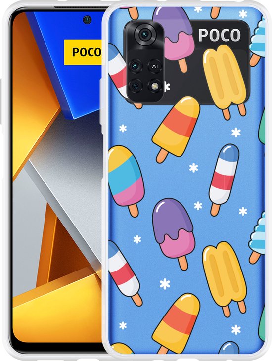 Xiaomi Poco M4 Pro Hoesje Ice cream 2 - Designed by Cazy | bol