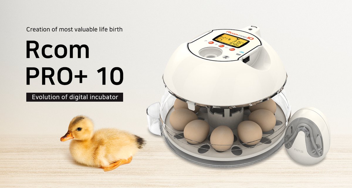 Broedmachine Rcom Pro Plus 10 | bol