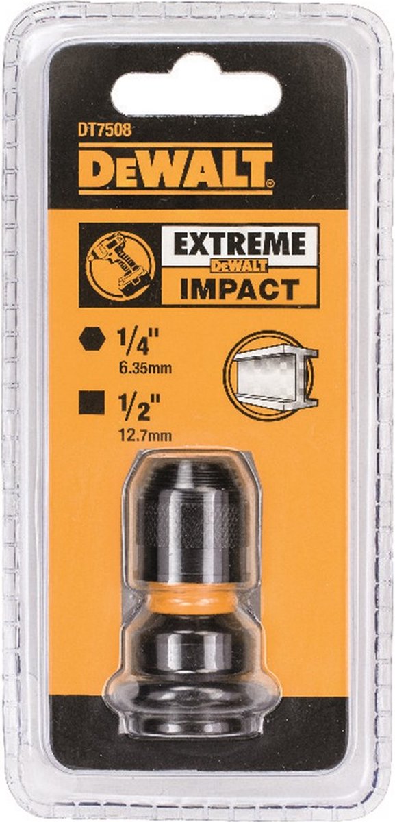 Adaptateur Dewalt DT7508 1 2 bits | bol.com