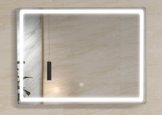 Linea Uno - Spiegel Kilafors 100 - LED-verlichting en verwarming ...