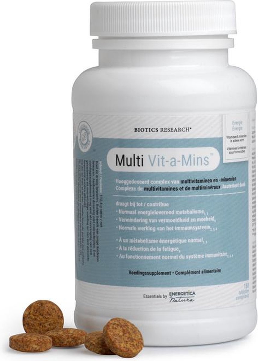 Biotics - Multi vit a mins - 180 Tabletten | bol.com