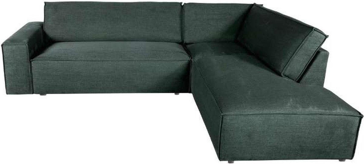 Loungebank chaise longue Marken | Rechts | City groen 36 | 2,73 x 2,12 ...