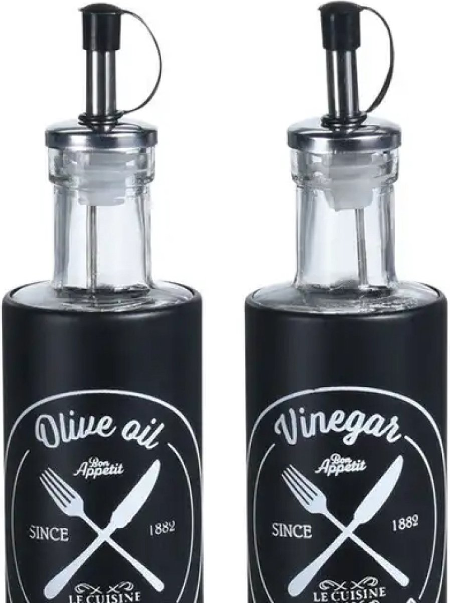 Olie / Azijn fles (2stuks) | Handig voor gebruik in de keuken | bol.com