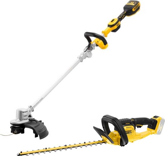 Dewalt DCMST561HT KIT: 18V XR Heggenschaar (DCMHT563) en grastrimmer ...