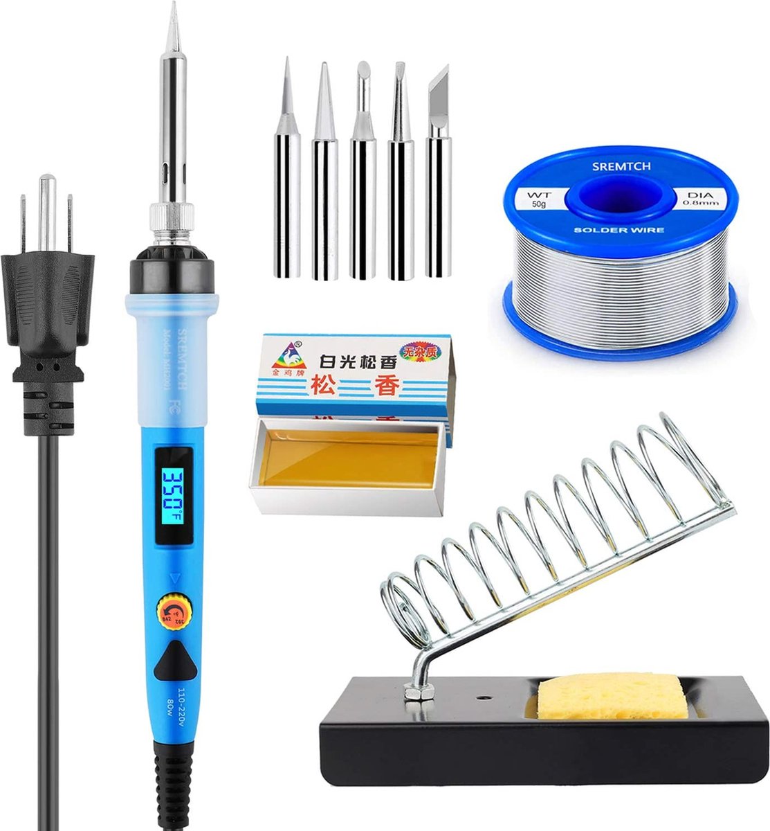 Dakta® Pyrografie set | 97-delig | Pyrografiepen | Houtbrander set ...