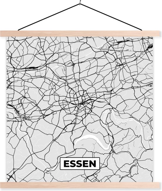Schoolplaat - Essen - Kaart - Plattegrond - Duitsland - Stadskaart ...