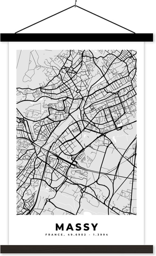 Porte-affiche avec affiche - Affiche scolaire - Carte - Massy - Plan de ...