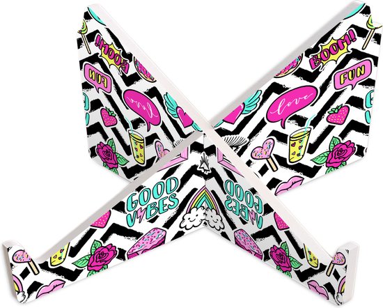 Laptop standaard - Laptophouder - Patronen - Vector - Sticker - Jaren ...