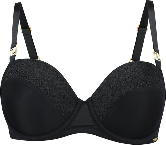 SAPPH - Roma Voorgevormde BH - maat 85E - Zwart - Met beugel | bol.com