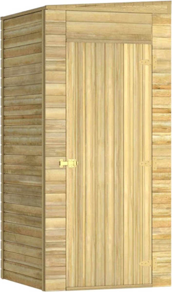 vidaXL Tuinberging 105x110x218 cm geïmpregneerd grenenhout | bol.com