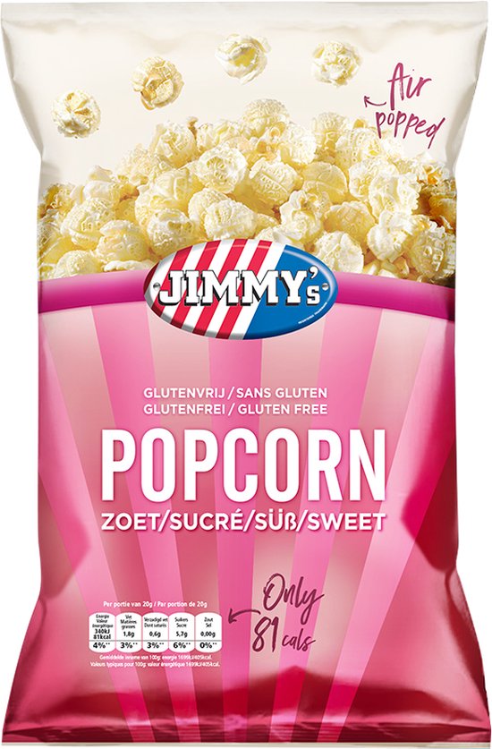 JIMMY's Popcorn zoet Impuls bag | bol.com