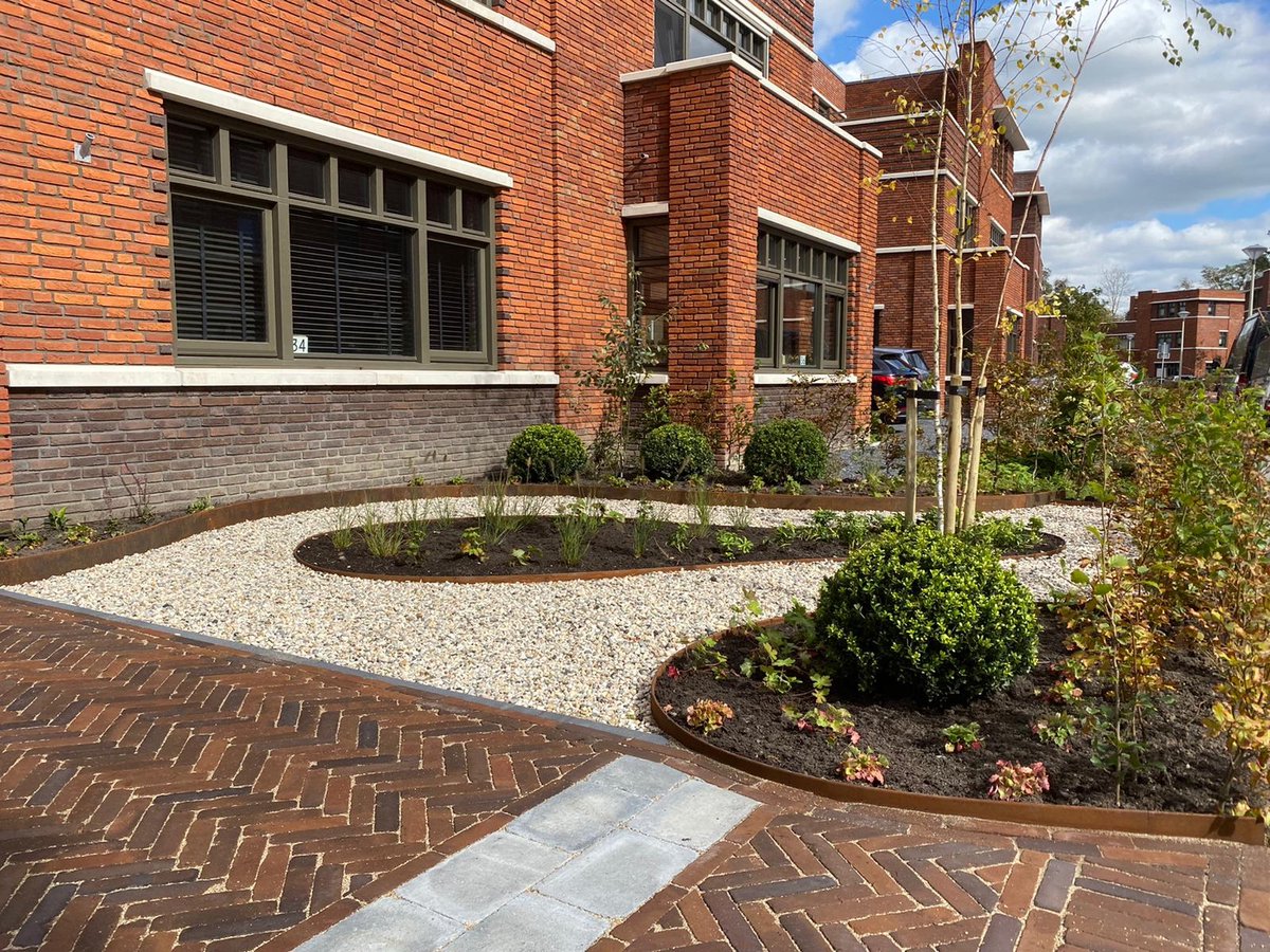 Wovar Cortenstaal Borderrand 15 x 113 cm Flexibel | Per Stuk ...