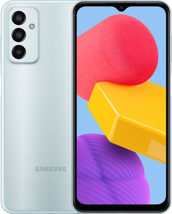 Samsung Galaxy M13 4G - 64GB - Lichtblauw | bol
